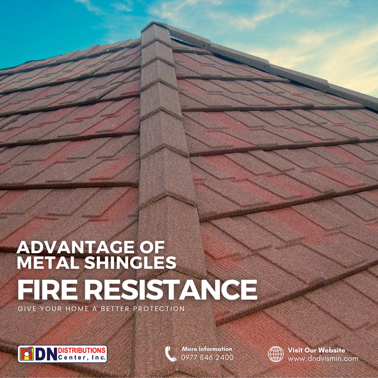 Advantage of Metal Shingles – DN Distribution